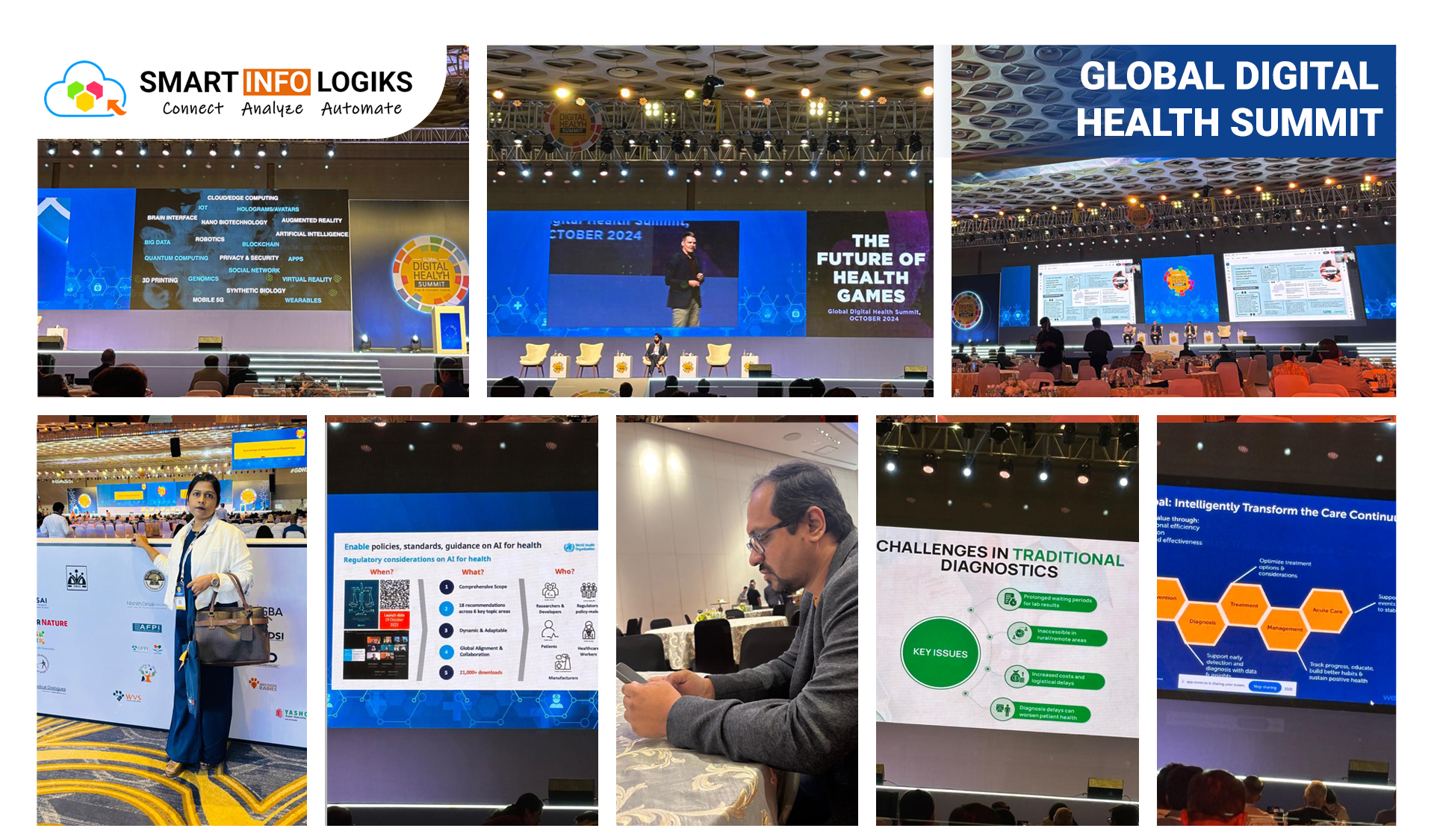 SmartinfoLogiks at the Global Digital Healthcare Summit 2024